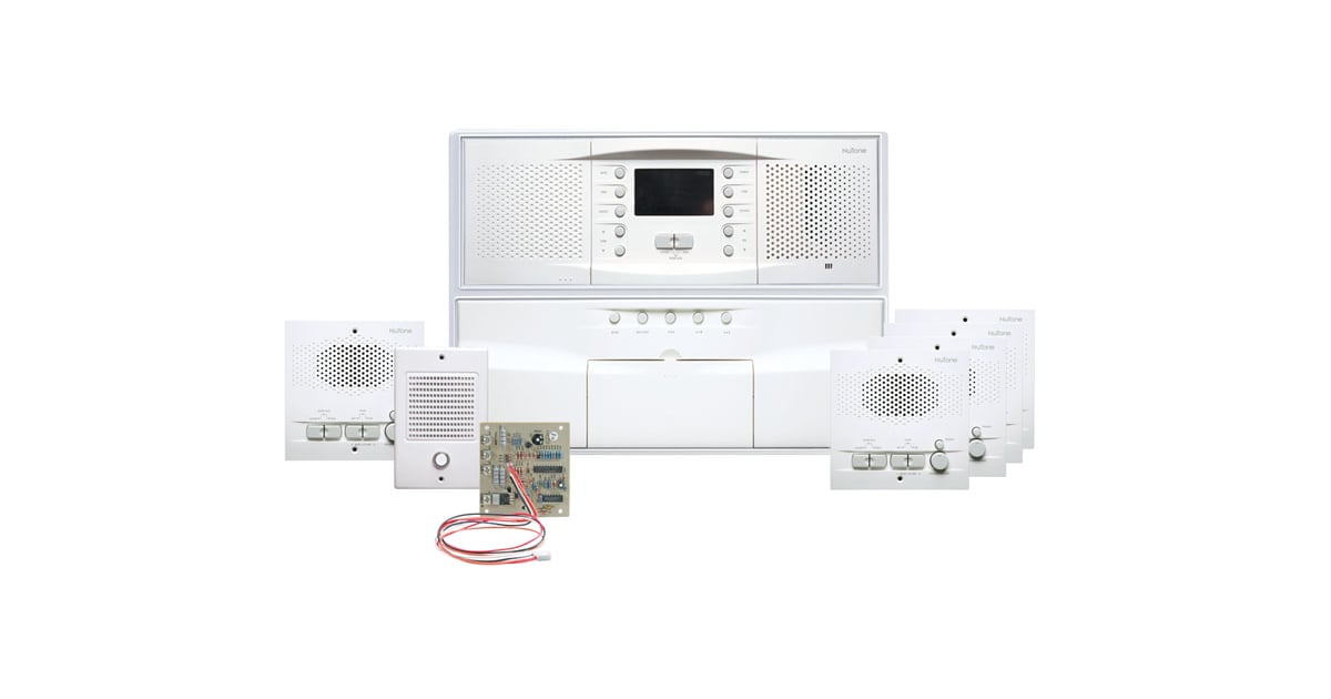 NuTone NMC300K Intercom Kit with Master Station and CD Player ...