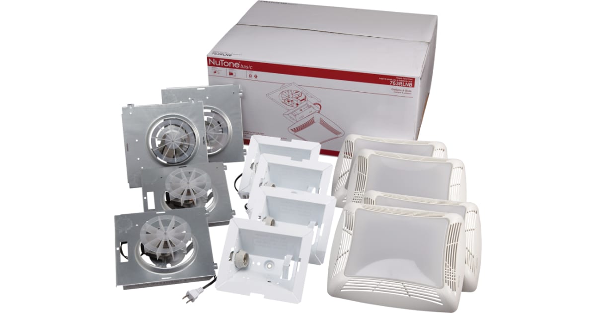 NuTone 763RLNB Housing Pack for 763RLB Finish Pack (Package of 4 ...