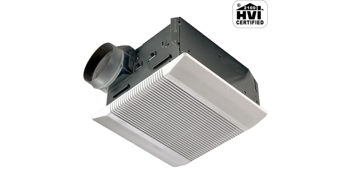 NuTone 8814R 110 CFM 4 Sone Ceiling Mounted HVI Certified Bath Fan ...