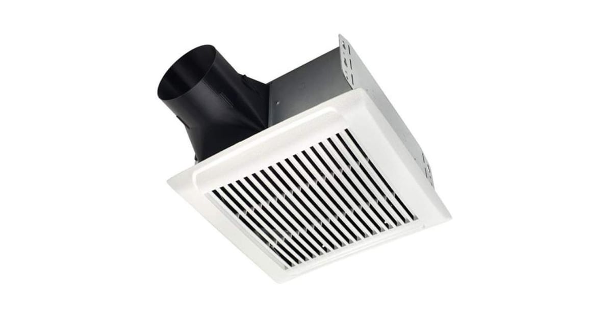 NuTone AN110 InVent Series 110 CFM 3 Sone Ceiling Mounted HVI Certified ...