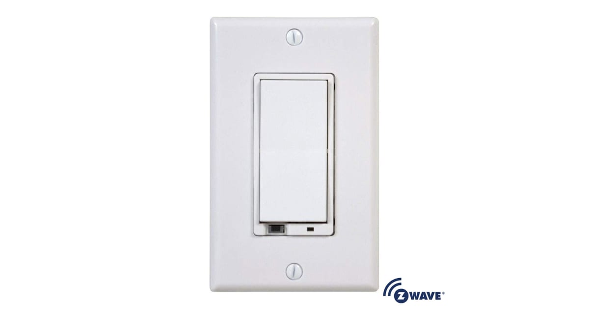 NuTone NWD500Z Smart Wall Switch with Dimmer and Z-Wave Compatibility ...