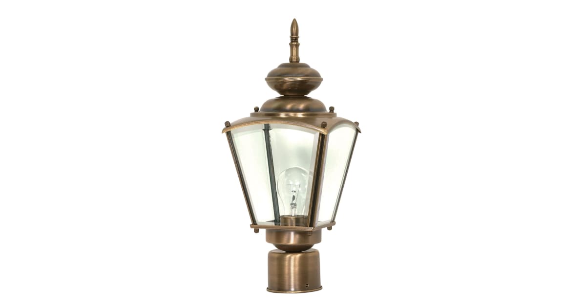 Nuvo Lighting 60/554 Single Light Up Lighting Outdoor Post Light from ...