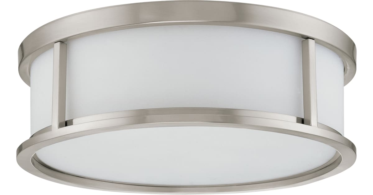 Nuvo Lighting 60/2864 Odeon 3 Light 17" Wide Flush Mount Drum Ceiling ...