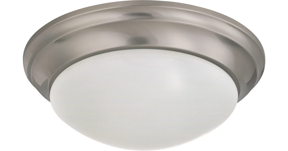Nuvo Lighting 60/3315 2 Light 14" Wide Flush Mount Bowl Ceiling Fixture ...