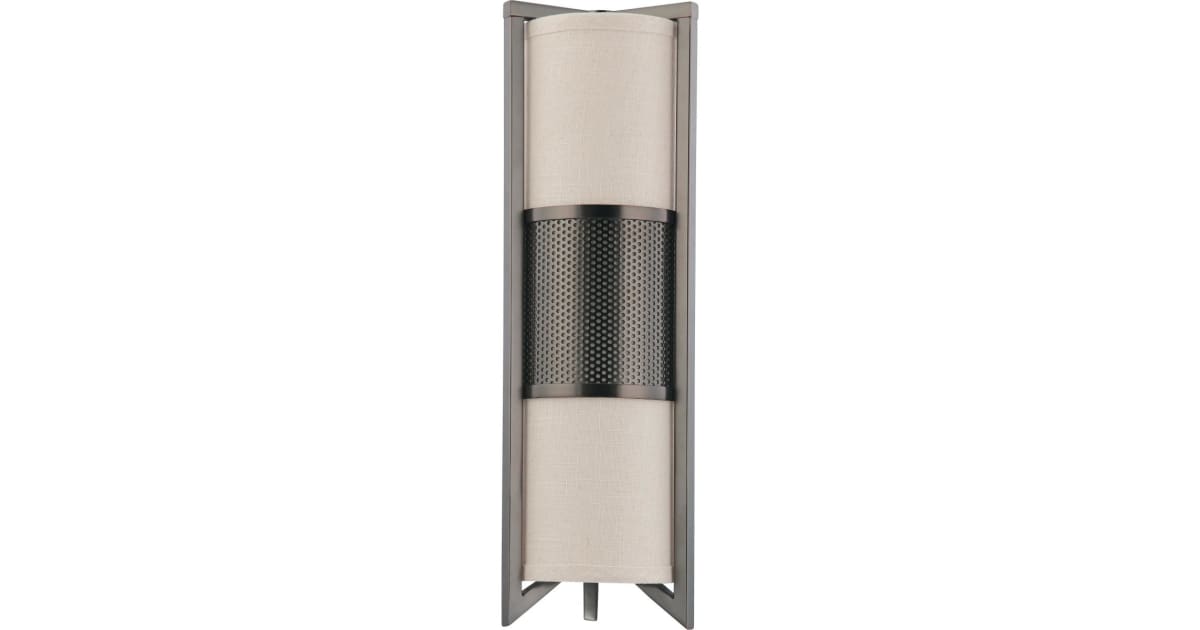 Nuvo Lighting 60/4439 Diesel 3 Light 18" Tall Wall Sconce with Woven ...