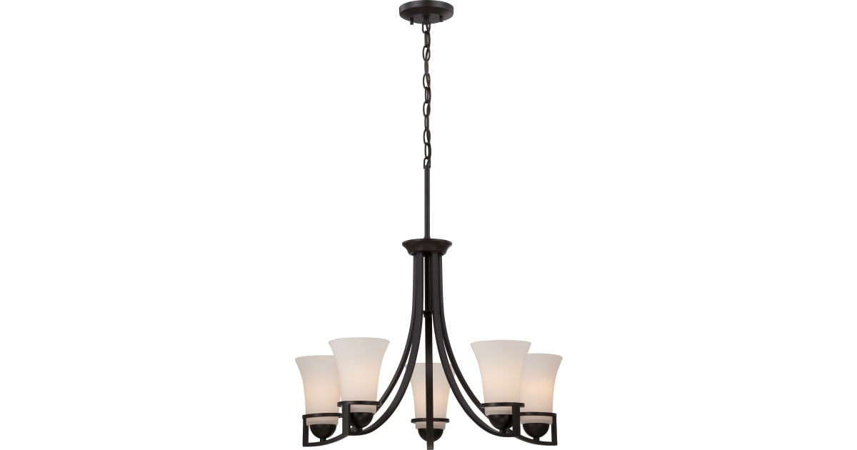 Nuvo Lighting 60/5585 Neval 5 Light 24" Wide Chandelier | Ferguson Home