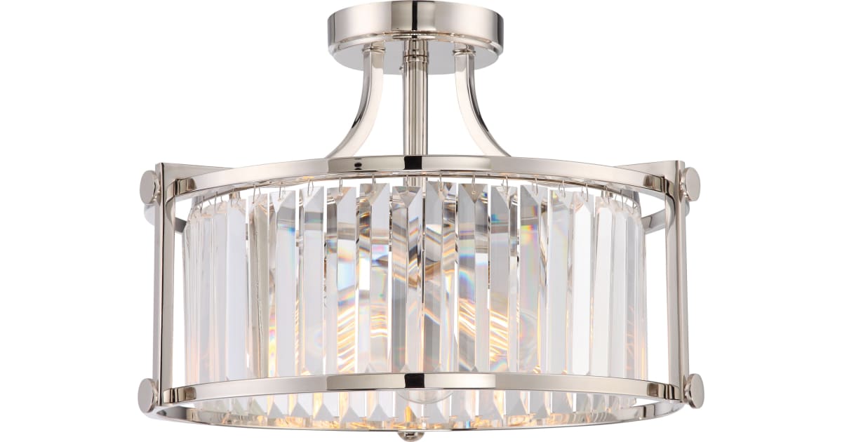 Nuvo Lighting 60/5763 Krys 3 Light 17-3/4 Nuvo Lighting 60/5763 Krys 3 Light 17-3/4