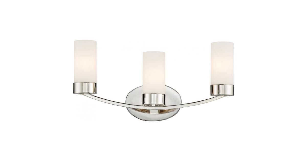 Nuvo Lighting 60/6223 Denver 3 Light 21-1/4" Wide Bathroom Vanity Light ...