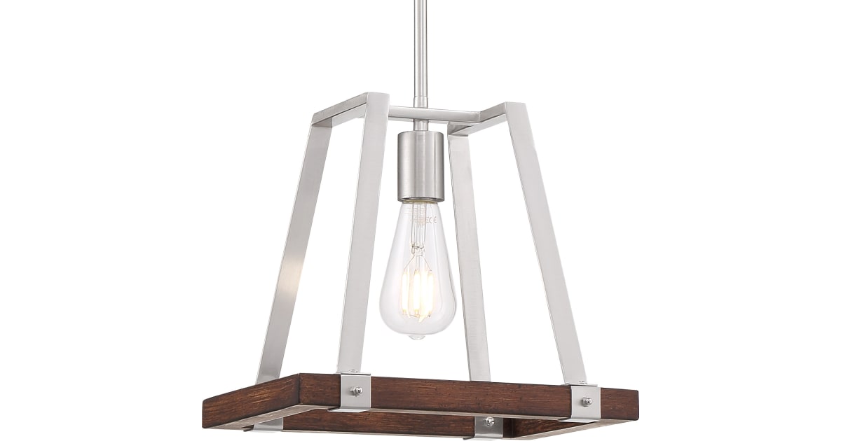 Nuvo Lighting 60/6882 Outrigger 12" Wide Mini Pendant | Ferguson Home