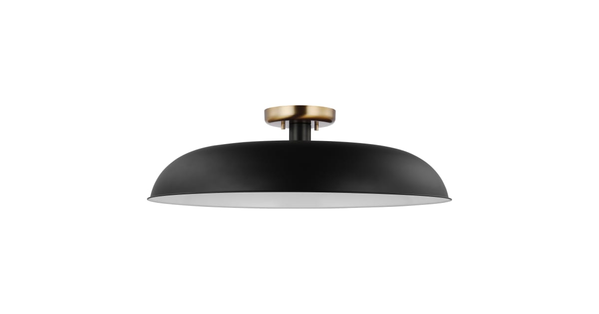 Nuvo Lighting 60/7497 Colony 24" Wide Semi-Flush Ceiling Fixture ...