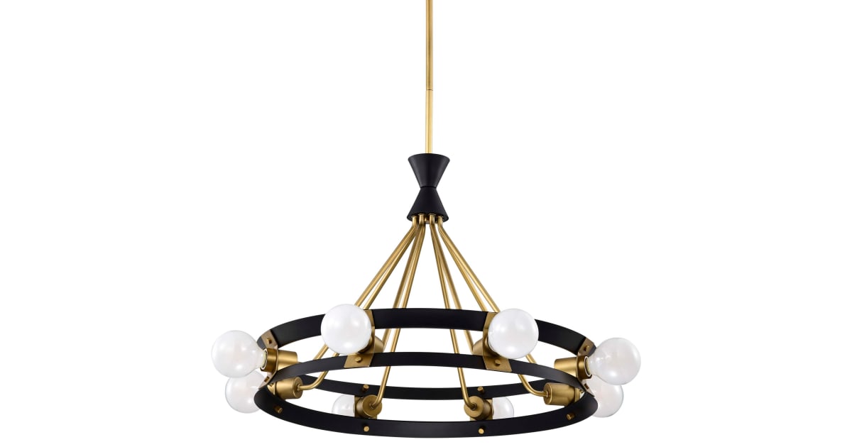 Nuvo Lighting 60/7868 Marsden 8 Light 24" Wide Ring Chandelier ...