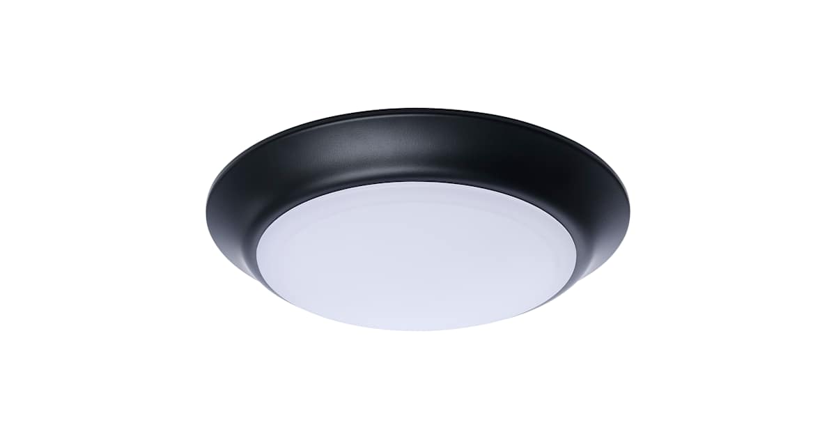 Nuvo Lighting 62/1804R1 7" Wide LED Flush Mount Bowl Ceiling Fixture ...