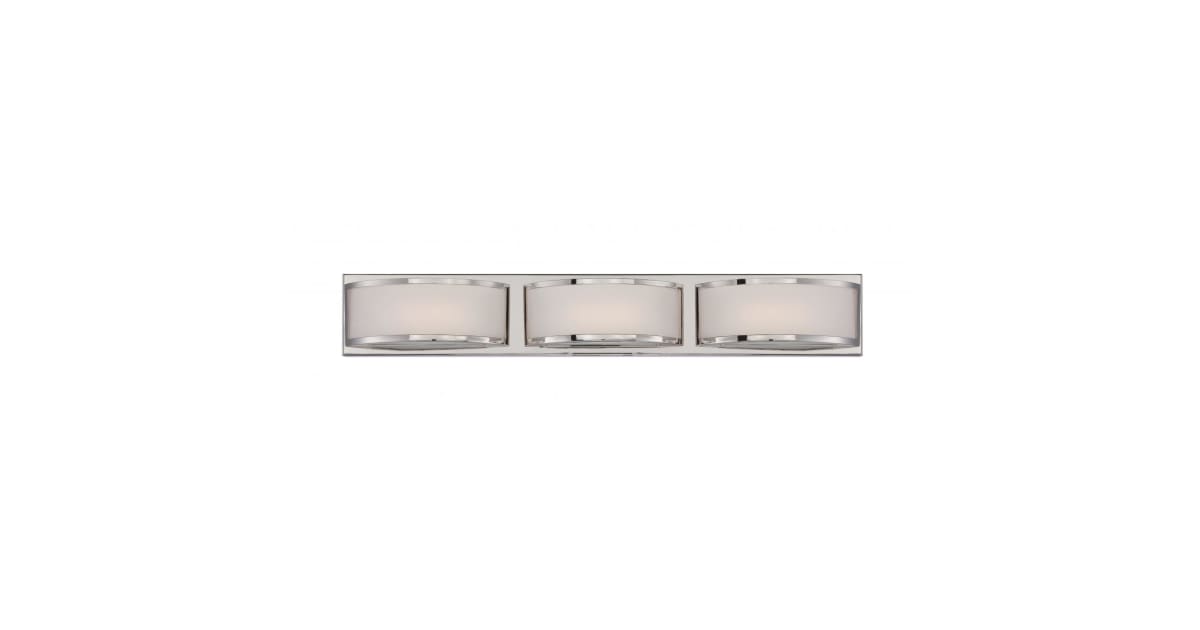 Nuvo Lighting 62/313 Mercer 3 Light 27-7/8" Wide Integrated LED ...