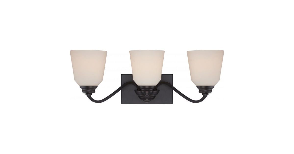 Nuvo Lighting 62/378 Calvin 3 Light 23-7/8" Wide LED Bathroom Vanity ...