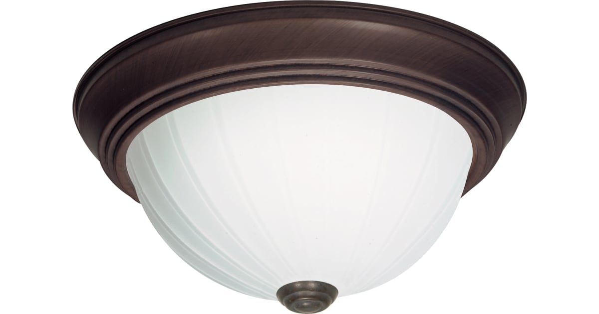 Nuvo Lighting SF76/248 3 Light 15-1/4" Wide Flush Mount Bowl Ceiling ...