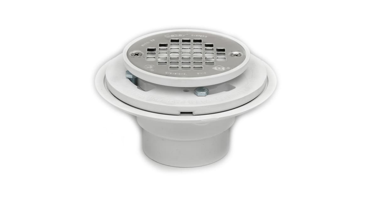 Oatey 42213 130 Series 2" or 3' PVC Shower Drain with Screw Tite ...