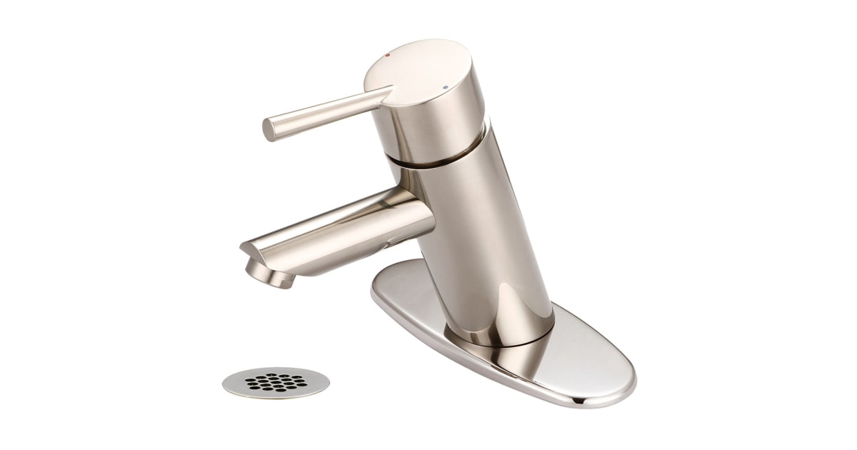 Olympia Faucets L-6051G-WD-BN i2 1.2 GPM Single Hole Bathroom Faucet ...
