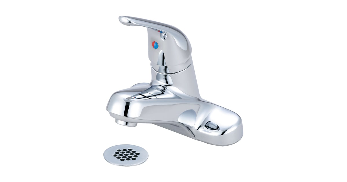 Olympia Faucets L-6161G Elite 1.2 GPM Centerset Bathroom Faucet with ...