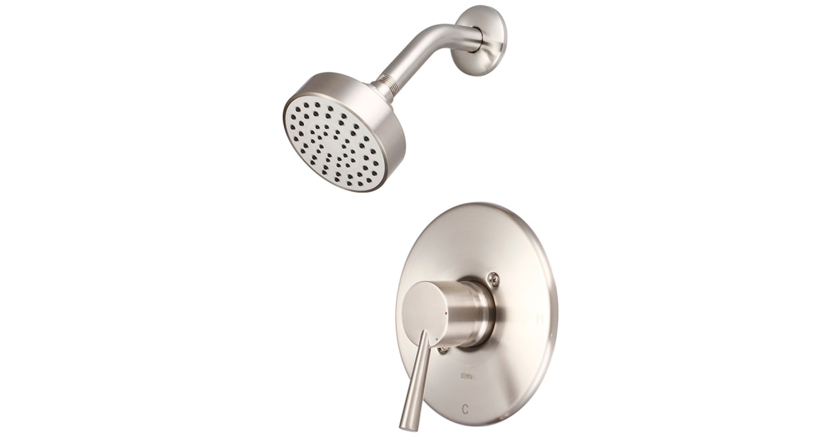 Olympia Faucets P-2372T-BN i2 1.75 GPM Shower Only Trim Package - Includes Single Function ...
