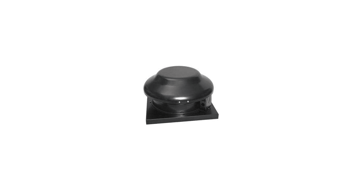 Ostberg TKS400B 525 CFM Round Roof Fan with a Backward Curved Impeller ...