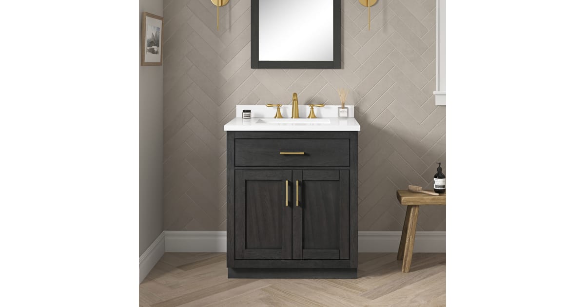 Ove Decors 15VVA-BAI230-178FY Bailey 30" Free Standing Single Basin ...