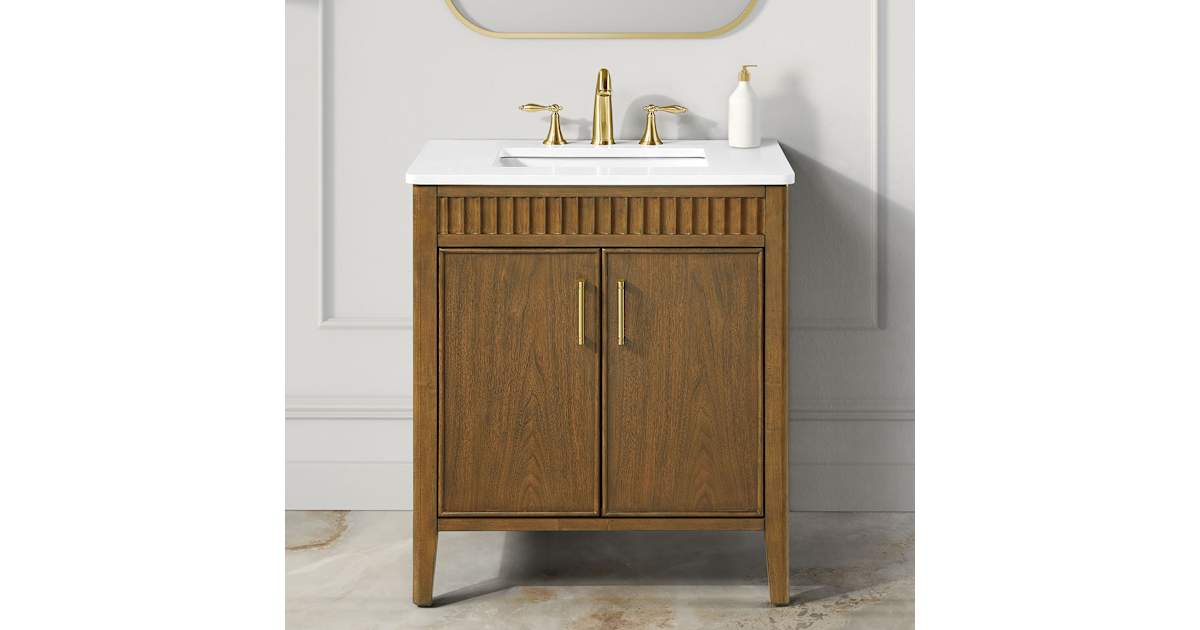 Ove Decors 15VVA-JULI30-181EV Juliette 30" Free Standing Single Basin ...