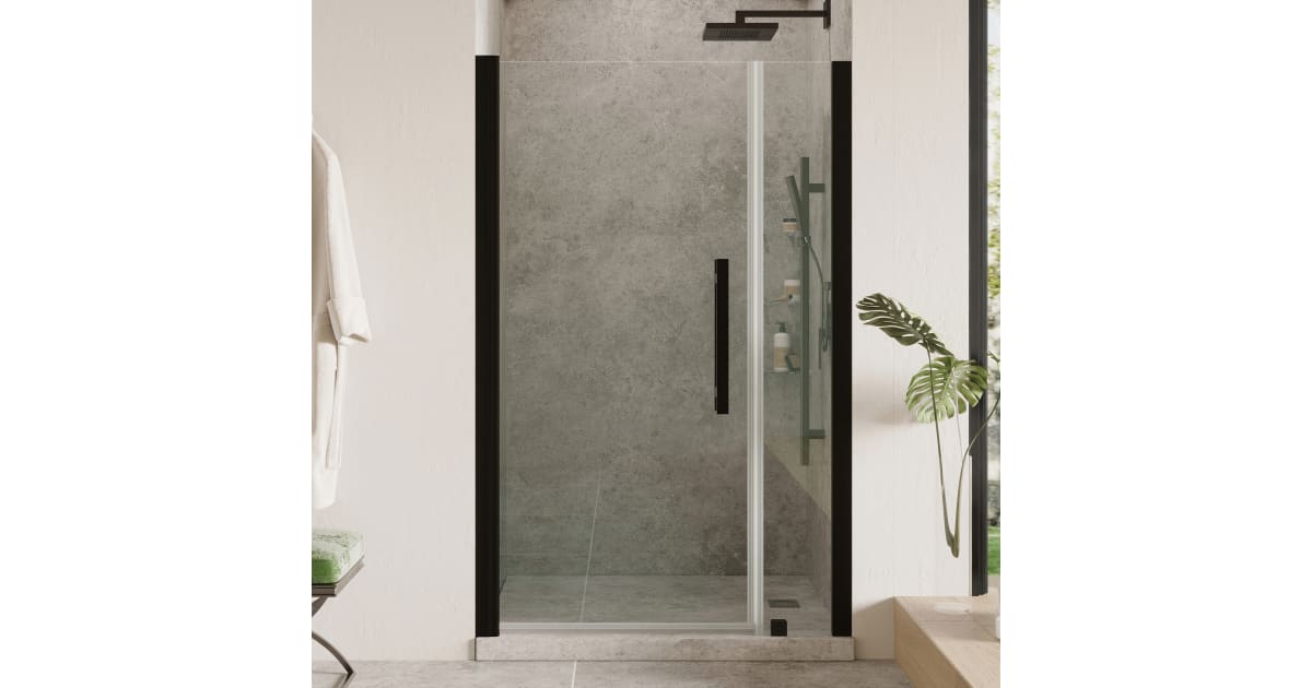 Ove Decors PA0510401 Endless 72" High x 35-3/4" Wide Hinged Semi ...