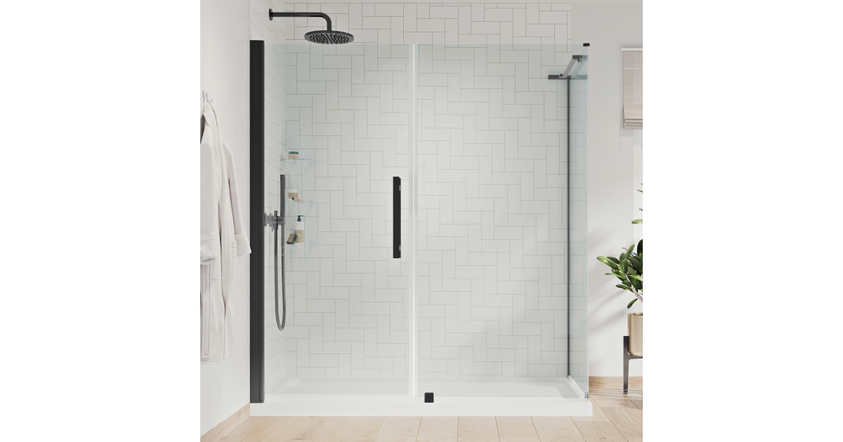 Ove Decors PA0561491 Endless 72" High x 60" Wide x 32" Deep Hinged Semi ...