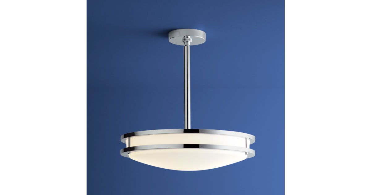 Oxygen Lighting 2-6210-14 Oracle 2 Light Full Sized Pendant with Matte ...