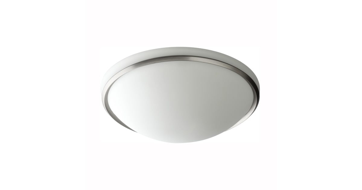 Oxygen Lighting 2-6189-224-EM Saturna 17" Wide 2 Light Single Flush ...