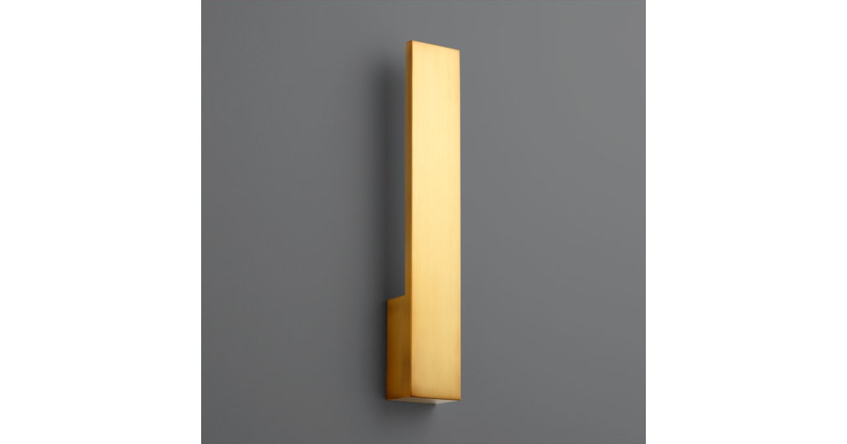 Oxygen Lighting 3-511-40 Icon 20" Tall 1 Light ADA LED Wall Sconce with ...