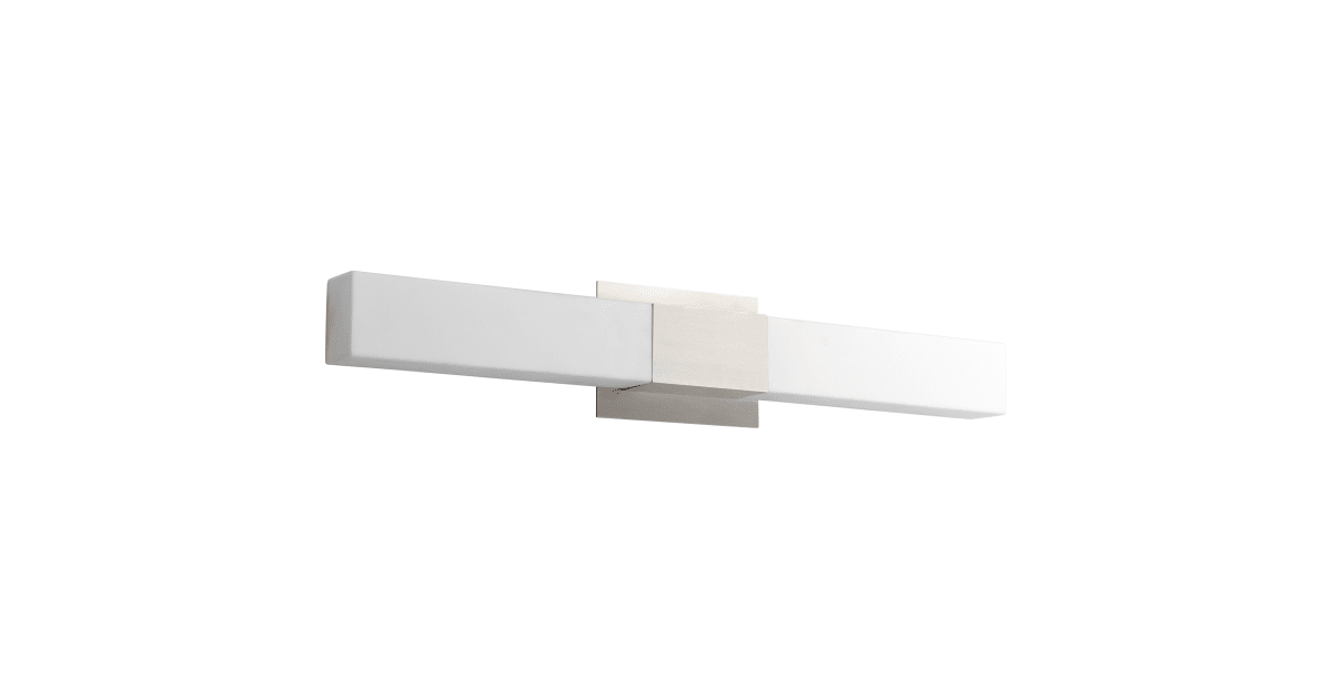 Oxygen Lighting 3-569-24 Vega 2 Light 5" Tall LED Bathroom Sconce ...