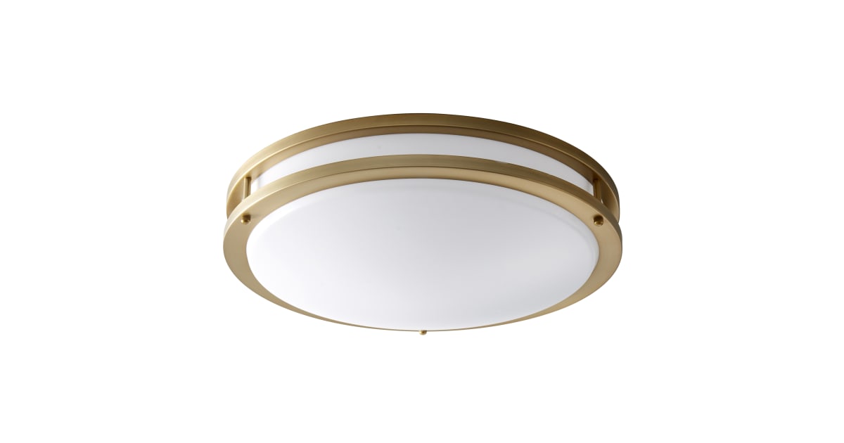 Oxygen Lighting 3-619-40 Oracle 18" Wide Convertible Single Light Flush ...
