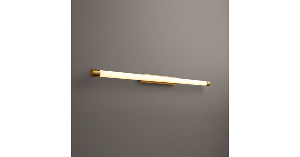 Oxygen Lighting 37-559-40 Single Light 47-3/4" Wide Integrated LED Bath ...