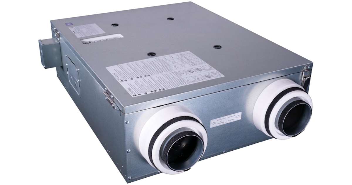 Panasonic FV-10VE2H Intelli-Balance 100 Hardwired Temperate Climate ERV ...