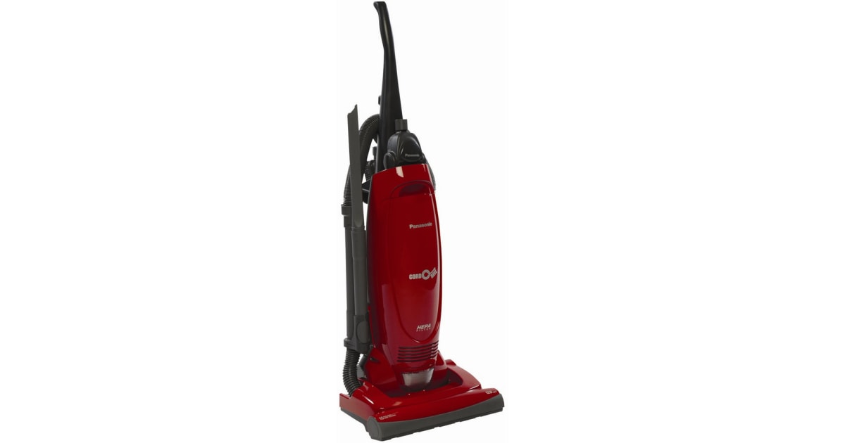Panasonic MCUG471 12 Amp Upright Vacuum Cleaner with HEPA Paper Bag and ...
