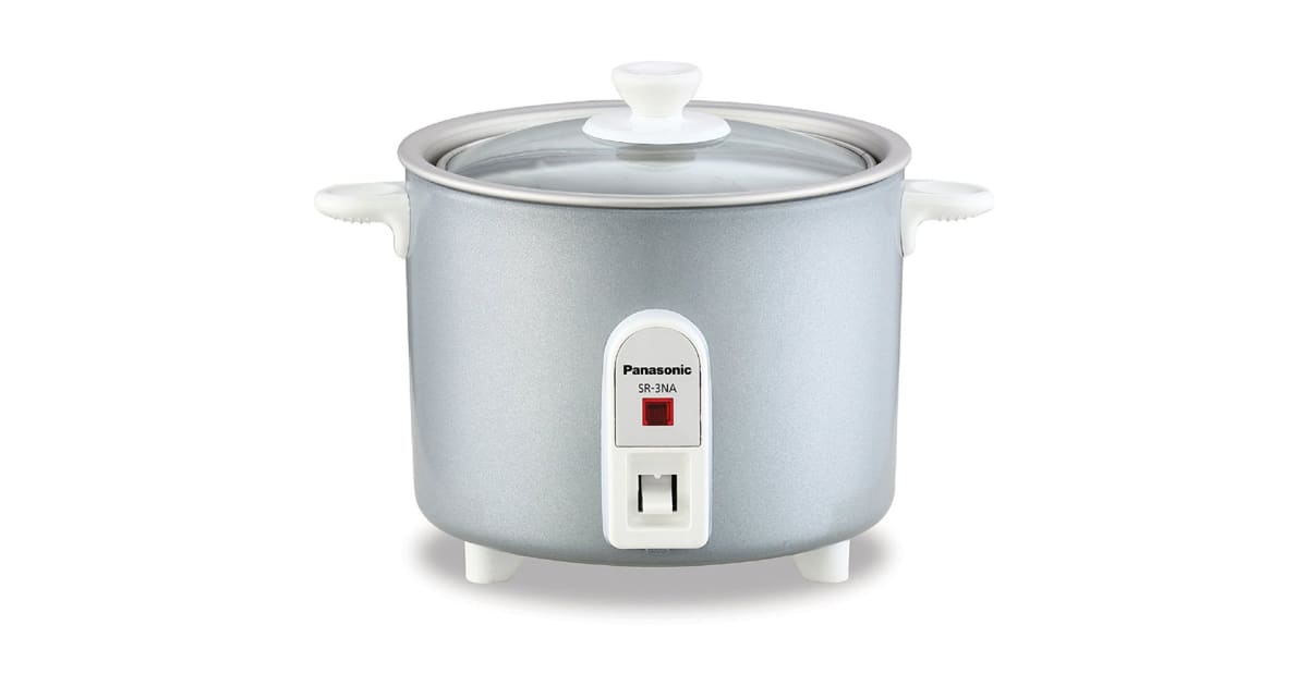 Panasonic SR-3NAL 1.5 Cup Rice Cooker with One Button Operation ...