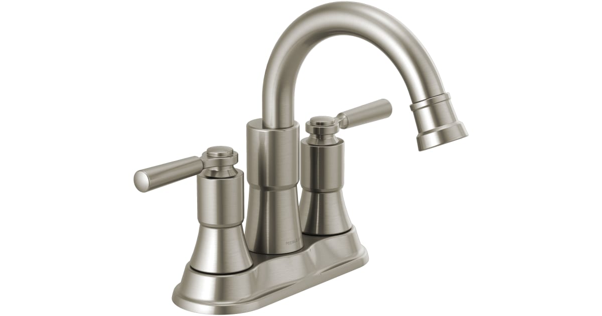 Peerless P2523LF-BN Westchester 1 GPM Centerset Bathroom Faucet with ...