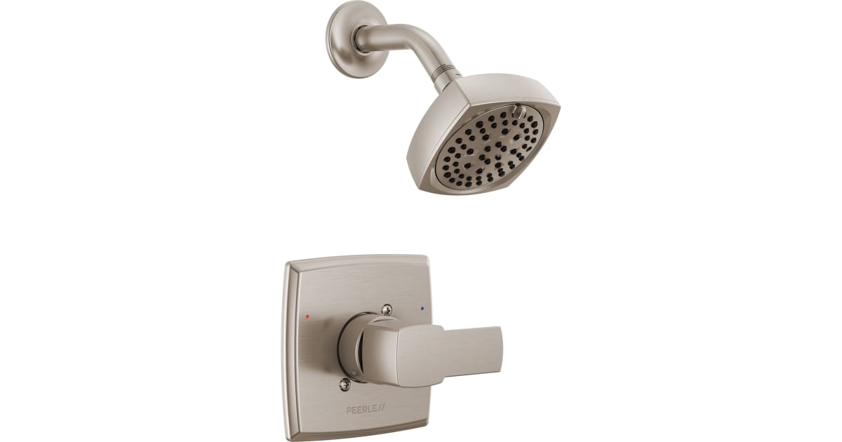 Peerless PTT14271-BN Ezra Shower Only Trim Package with 1.5 GPM Multi ...