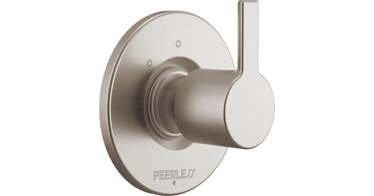 Peerless PTT14312-BN Flute Three Function Diverter Valve Trim Less ...