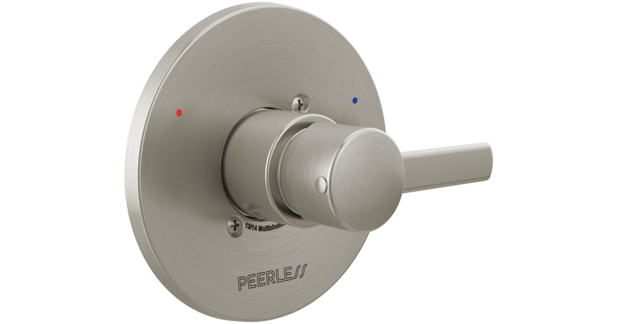 Peerless PTT188762-BN Precept Pressure Balanced Shower Valve Trim Only ...