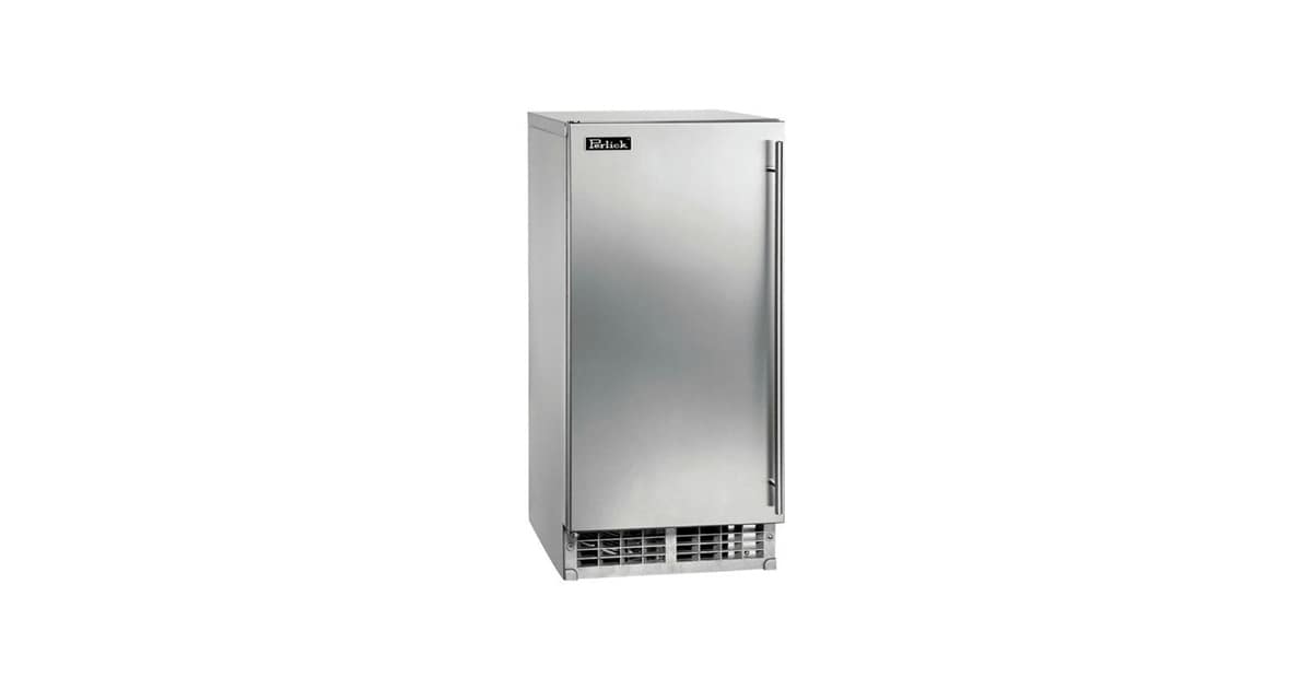 Perlick HP15CI-1L 15 Inch Signature Clear Ice Maker - Left Hinge ...