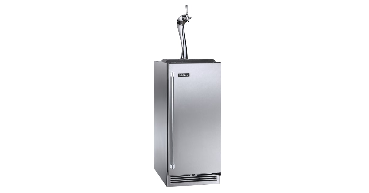 Perlick HP15TS-4-1RAL 15 Inch Wide 2.8 Cu. Ft. Built-In Single Tap ...