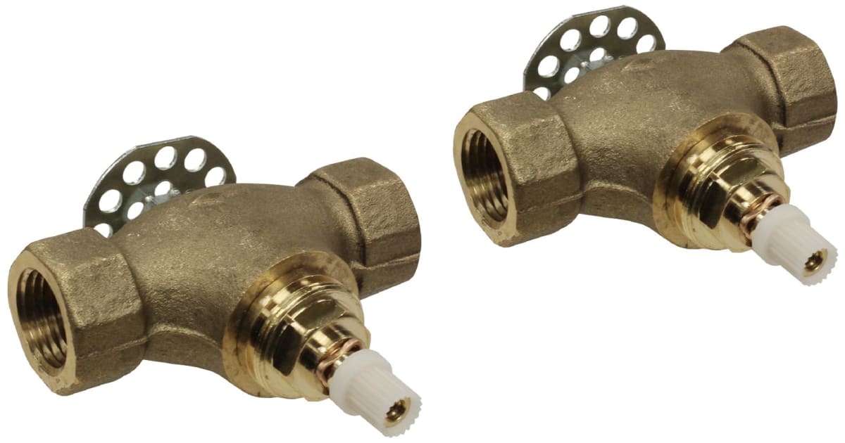 Perrin and Rowe U.3260R-2 1/2" Rough In Valve for Wall Mount Lever Set ...