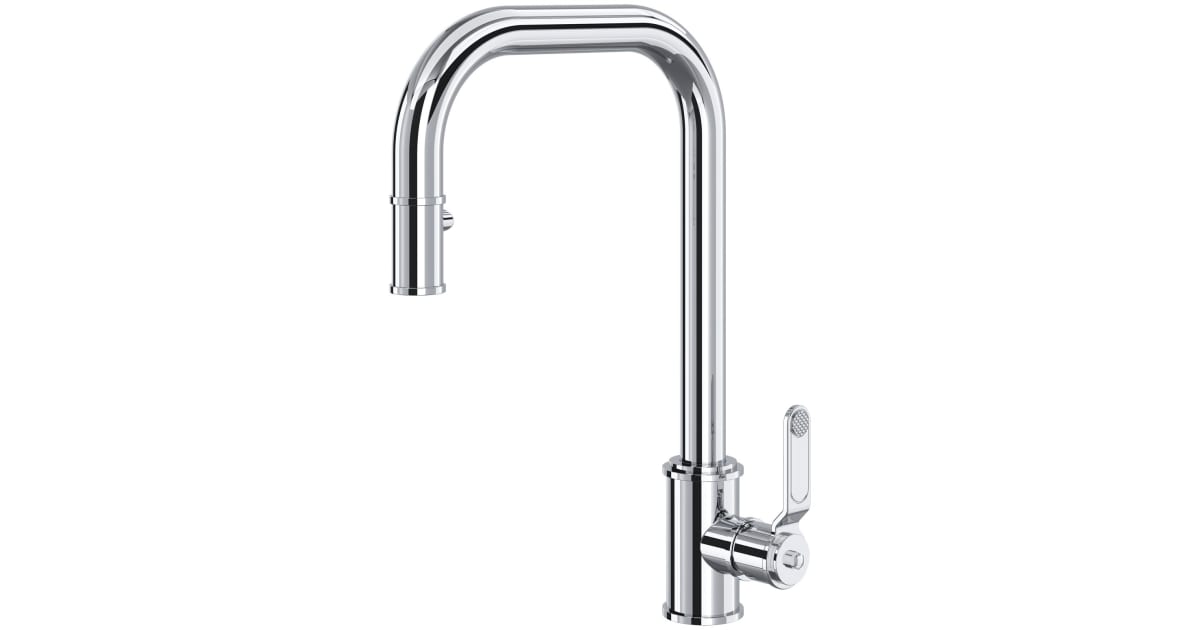 Perrin and Rowe U.4546HT-APC-2 Armstrong 1.75 GPM Single Hole Pull Down ...