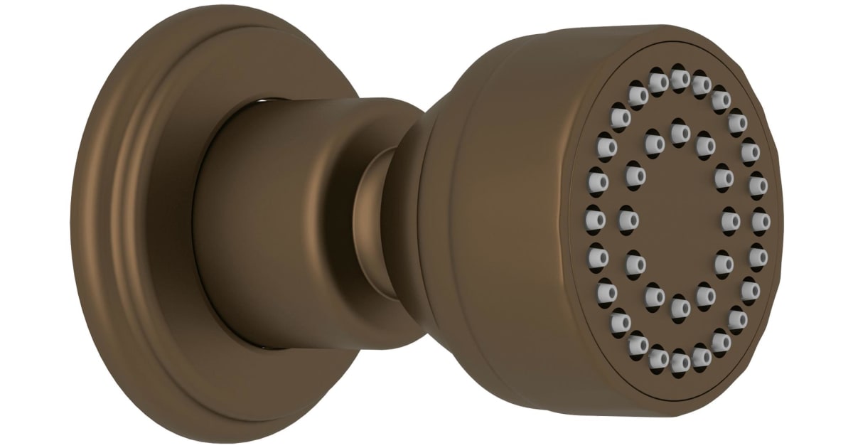 Perrin and Rowe U.5570EB Single Function Round Brass Body Spray | Ferguson Home