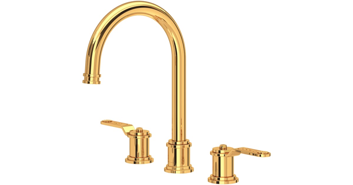 Perrin and Rowe U.AR08D3HTEG Armstrong 1.2 GPM Widespread Bathroom ...