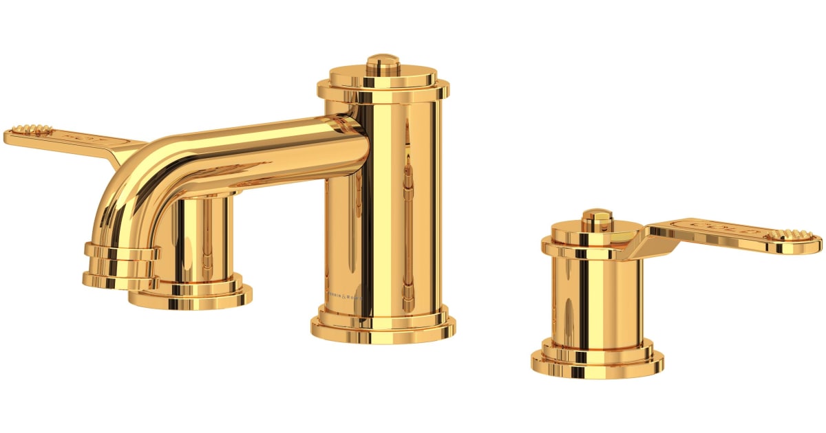 Perrin and Rowe U.AR08LD3HTEG Armstrong 1.2 GPM Widespread Bathroom ...