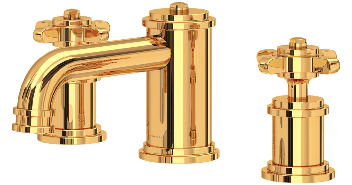 Perrin and Rowe U.AR08LD3XMEG Armstrong 1.2 GPM Widespread Bathroom ...
