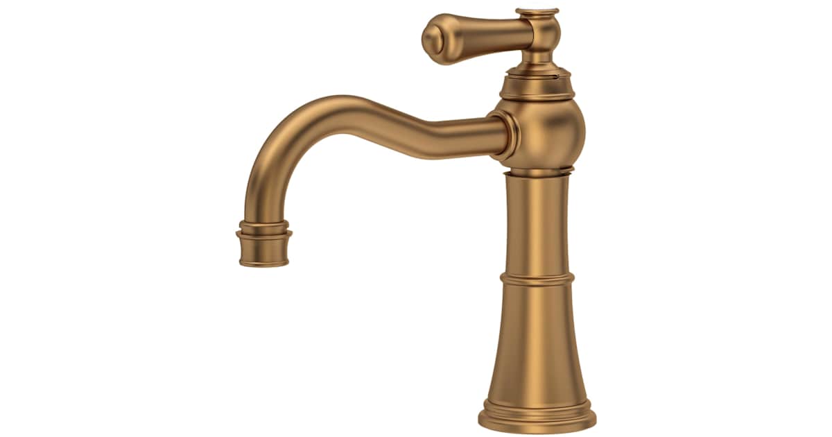 Perrin and Rowe U.GA01D1EB Georgian Era 1.2 GPM Single Hole Bathroom ...